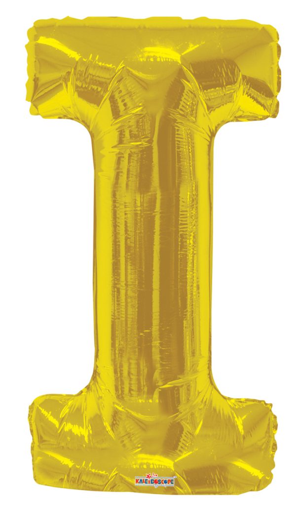 34″ Gold Letter I – Metroplex